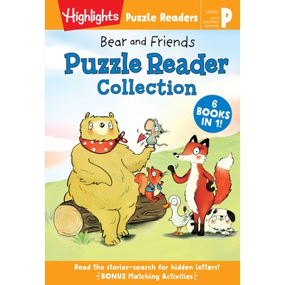 预订 Bear and Friends Puzzle Reader Collection: Level P 6-In-1 Story Collection for Beginner Readers, Early Reading Kids