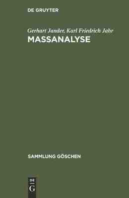 【预订】Massanalyse 9783112310496