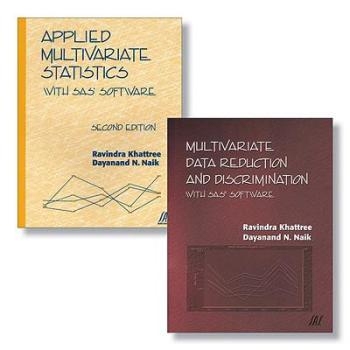 预订 Applied Multivariate Statistics With Sas Software, Second Edition + Multivariate Data Reduction And Discrimination