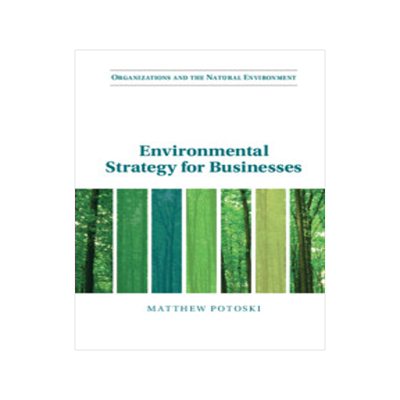 [预订]Environmental Strategy for Businesses