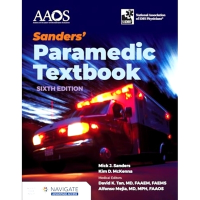 预订 NVA: Sanders’ Paramedic Textbook 6E with Advantage NVA:桑德斯的护理人员*6E与优势: 9781284277517