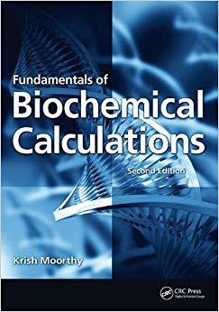 【预售】Fundamentals of Biochemical Calculations, Second Edition