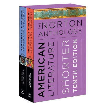 预售 Norton Anthology of American Literature 10e Shorter Two-Volume Set 诺顿美国文学选集（第十版）简编两卷本 97803938922