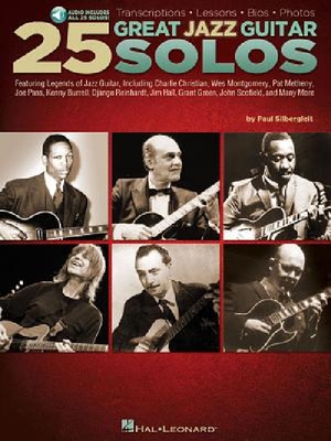 【预订】25 Great Jazz Guitar Solos: Transcriptions * Lessons * BIOS * Photos