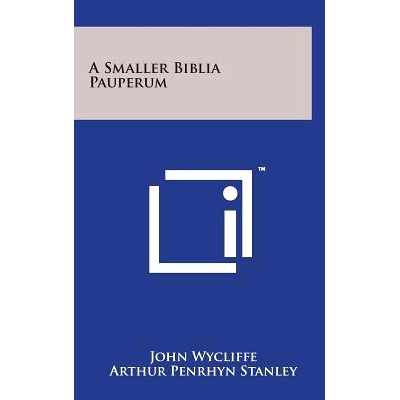 预订 A Smaller Biblia Pauperum: 9781498136945