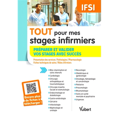 预订 Tout pour mes stages infirmiers, IFSI : préparer et valider vos stages avec succès 我的护理实习的一切，IFSI：成功