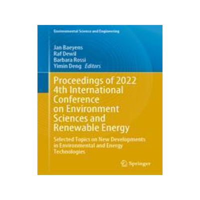 [预订]Proceedings of 2022 4th International Conference on Environment Sciences and Renewable Energy 9789811994395