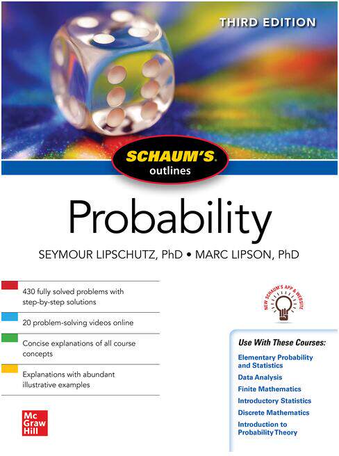 Schaum’s Outline of Probability, Third Edition 9781264258840_虎窝淘