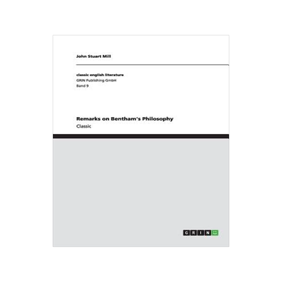 预订 Remarks on Bentham's Philosophy