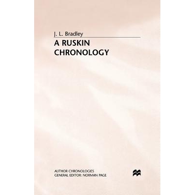 预订 A Ruskin Chronology: 9781349394067