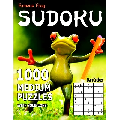 预订 Famous Frog Sudoku 1,000 Medium Puzzles: A Sharper Pencil Series Book: 9781535506472