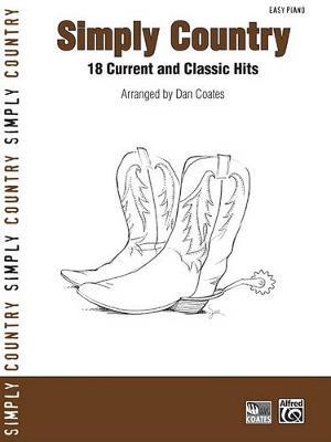 【预订】Simply Country: 18 Current and Classic Hits (Easy Piano)