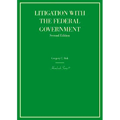 预订 Litigation with the Federal Government: 9781636591384