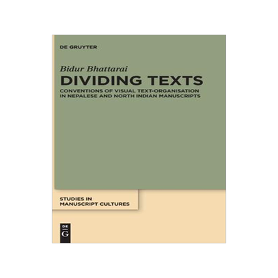 [预订]Dividing Texts 9783110543070