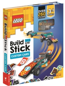 【预订】LEGO (R) Build and Stick: Custom Cars (Includes LEGO (R) bricks, book and over 260 stickers)