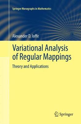 【预订】Variational Analysis of Regular Mappings