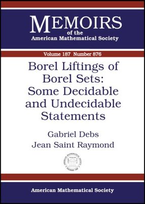 【预售】Borel Liftings of Borel Sets
