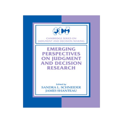 【预售】Emerging Perspectives on Judgment and Decision