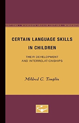 【预订】Certain Language Skills in Children...