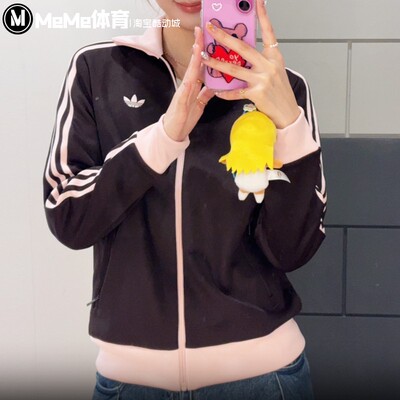 三叶草女甜酷风复古立领夹克外套