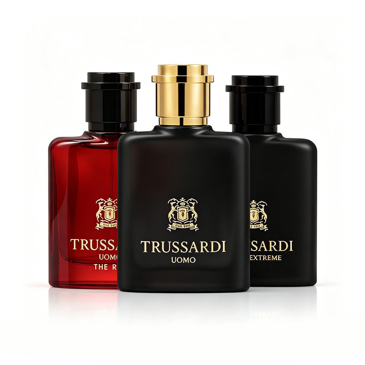 Trussardi杜鲁萨迪风华绯红酷黑根缘男士香水30 50 100ml持久木质