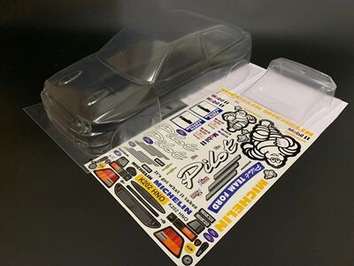 1/10 Ford Escort 拉力TC087   透明PC  轴距258mm 运费6元