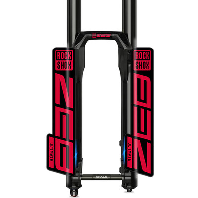 登山车前叉贴纸rockshox