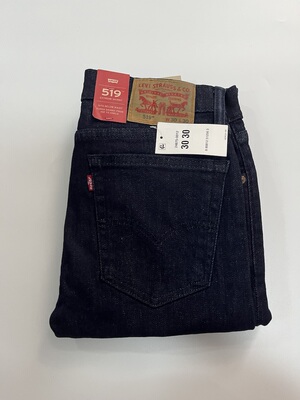 李维斯519紧身小脚牛仔裤