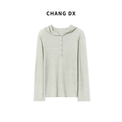 畅家CHANGDX    羊毛亚麻 轻薄款针织衫057
