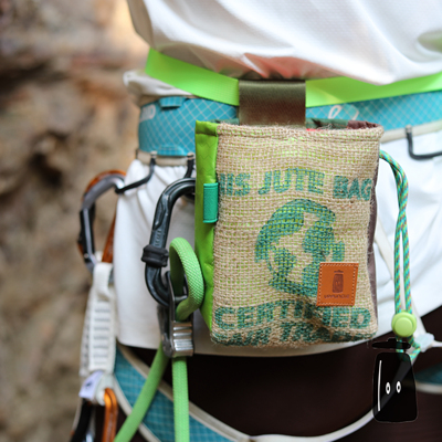 UpFuncle咖啡生豆麻袋改造镁粉袋