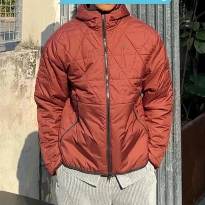 Nike耐克男保暖防风连帽休闲棉服