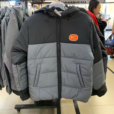 Nike耐克男连帽保暖棉服夹克外套