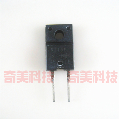 【原装拆机】N1156 N1156S 快恢复整流二极管 TO-220F-2脚封装