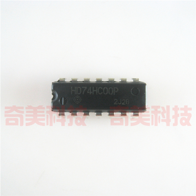 【全新原装】HD74HC00P SN74HC00N 直插14脚 四2输入阳性与非门