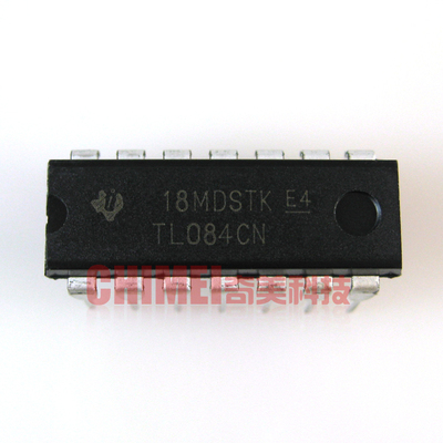 【全新原装】TL084CN 四运算放大IC芯片 集成电路 缓冲放大器配件