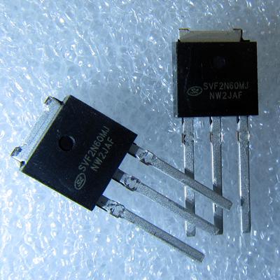 【全新原装】SVF2N60MJ 2N60 MOS场效应管 2A 600V TO-251封装