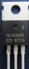 【原装拆机】RU4099R 铁头 MOS场效应管 TO-220 三极管 40V 200A