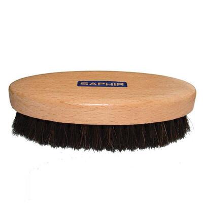 法国 莎菲雅 SAPHIR polish brush上光刷 皮鞋清洁 马毛 鞋刷