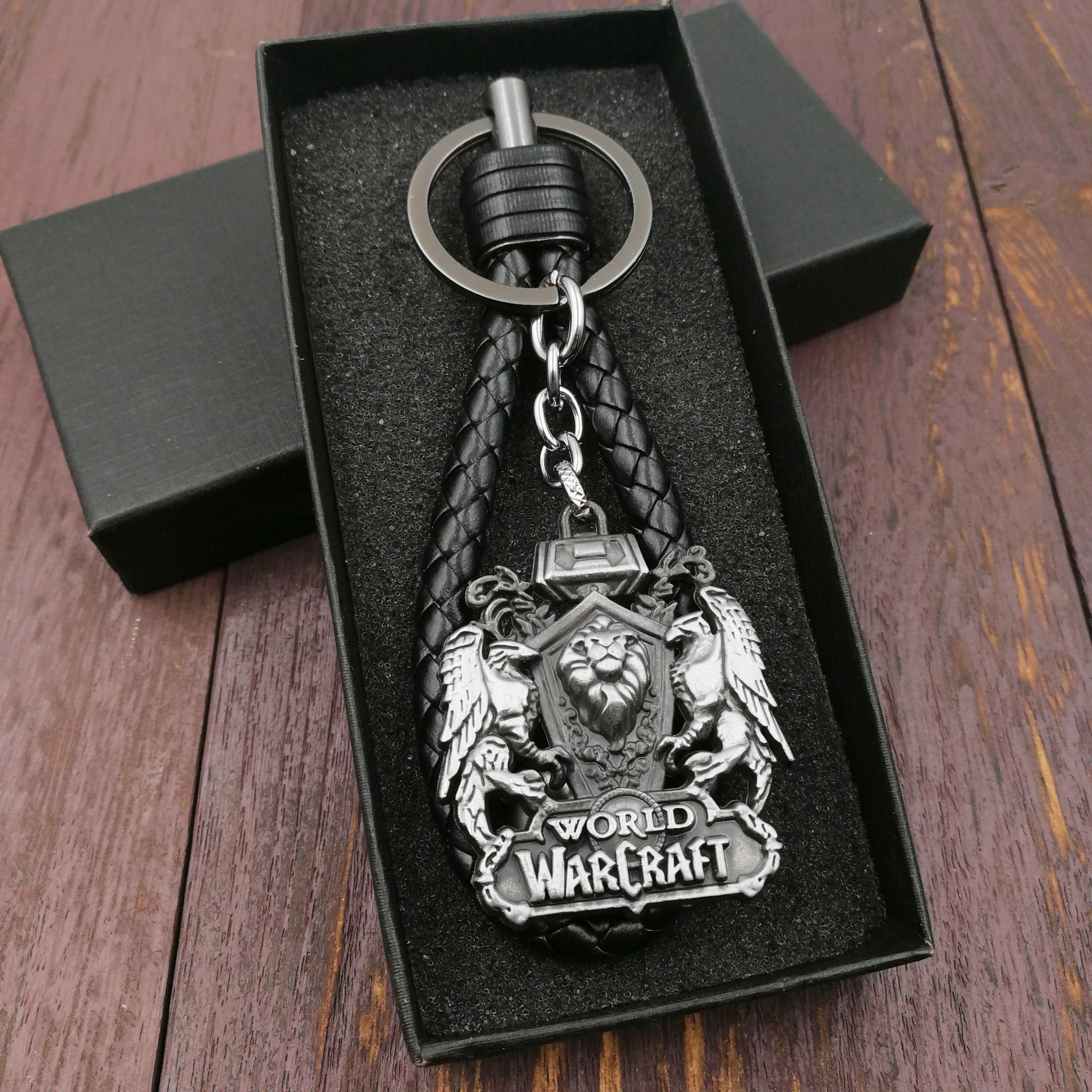 World of Warcraft surrounding alliance tribe badge logo metal car ...