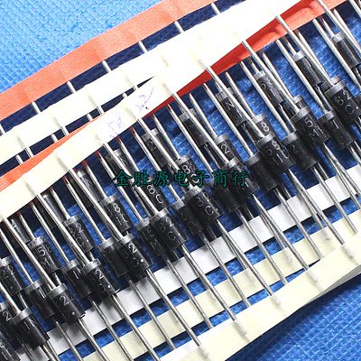 肖特基整流二极管 1N5822 IN5822 40V 3A DIP 整流器 直插原装