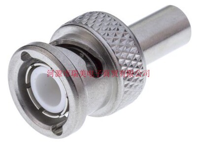Radiall射频同轴BNC连接器RG141RG58电缆安装50Ω公头R141082161