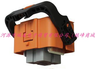 Amphenol电动车辆连接器170A额定电流橙色公法兰安装MINIMSDM000