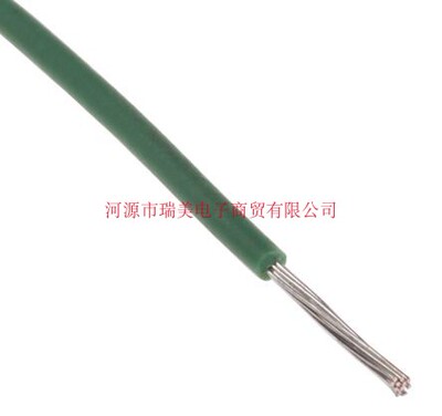 瑞美电子0.2mm²截面600V线规24AWG绿UL11028线型100M长872-4509
