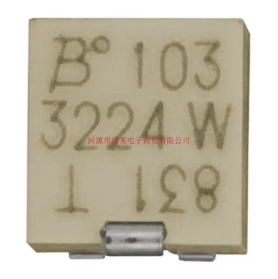 BOURNS伯恩斯表面贴装10KOhms 0.25W ±10%电位计3224W-1-103E