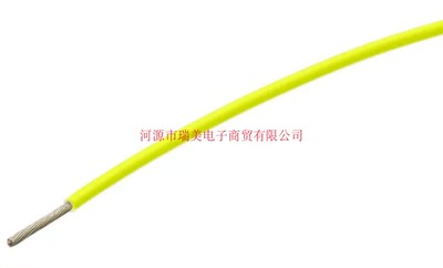 TE泰科FlexLite电线22AWG黄UL1385单芯VW-1长100米FLT0111-0.35-4