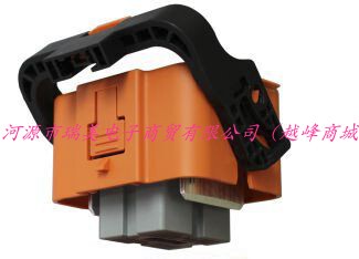 Amphenol安费诺电动车辆连接器350A橙色公HV电池组MSDM3502