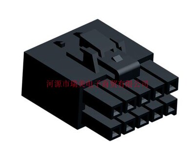 Molex汽车连接器Ultra-Fit母外壳3.5MM节距2行10路172258-1010