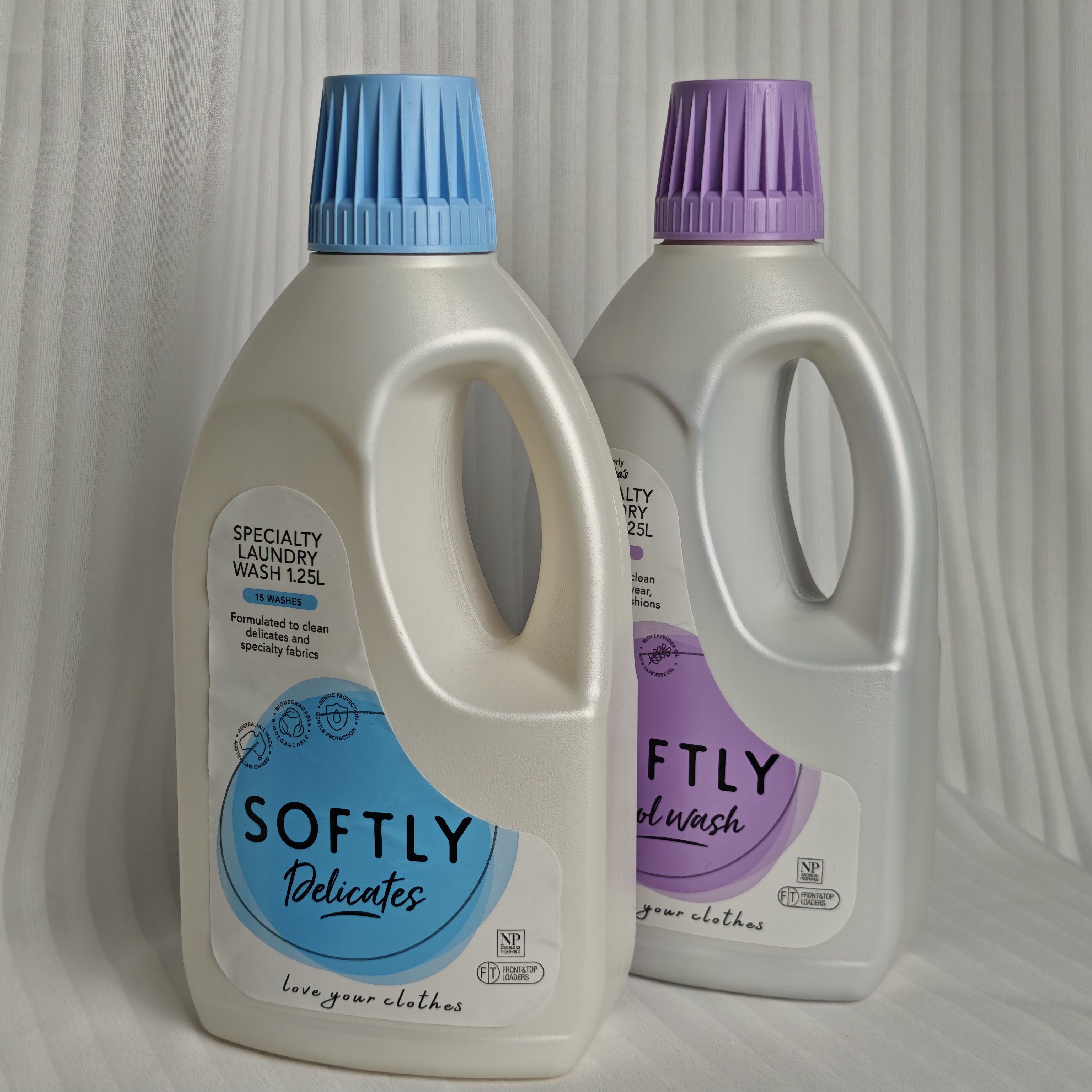 澳洲淘~Softly羊毛洗衣液特殊材质衣物专用温和清洁护理1.25L