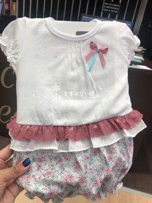 西班牙品牌CALAMARO百天周岁夏款套装17283/17315/17366/17317