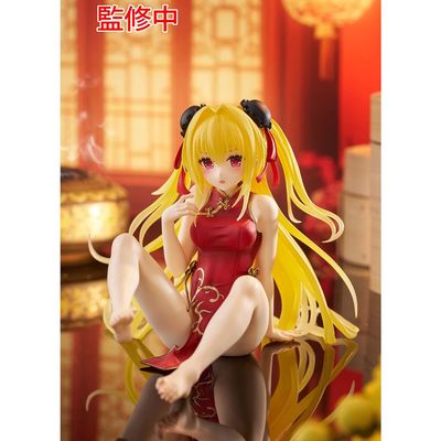 包邮正版现货TAITO Desktop 出包王女 金色之暗 旗袍Ver.景品手办